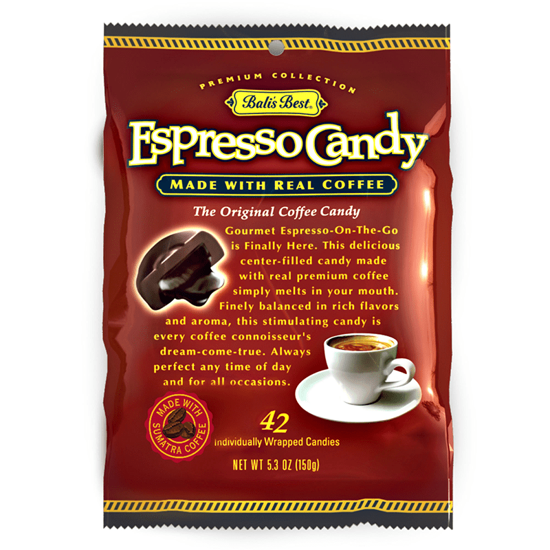 BALI'S BEST - ESPRESSO CANDY - Personal Service Coffee