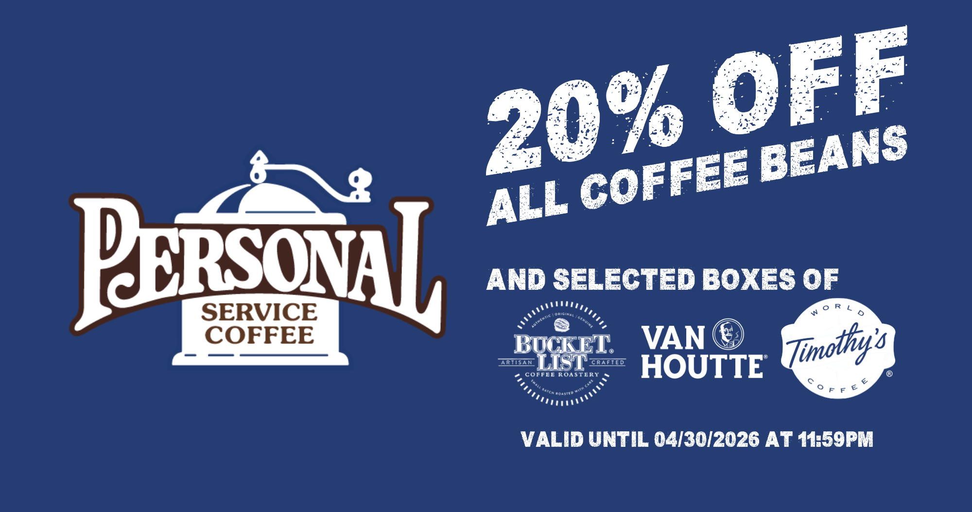 Personal Service Coffee - If Everyone Compliments You On the Coffee You ...